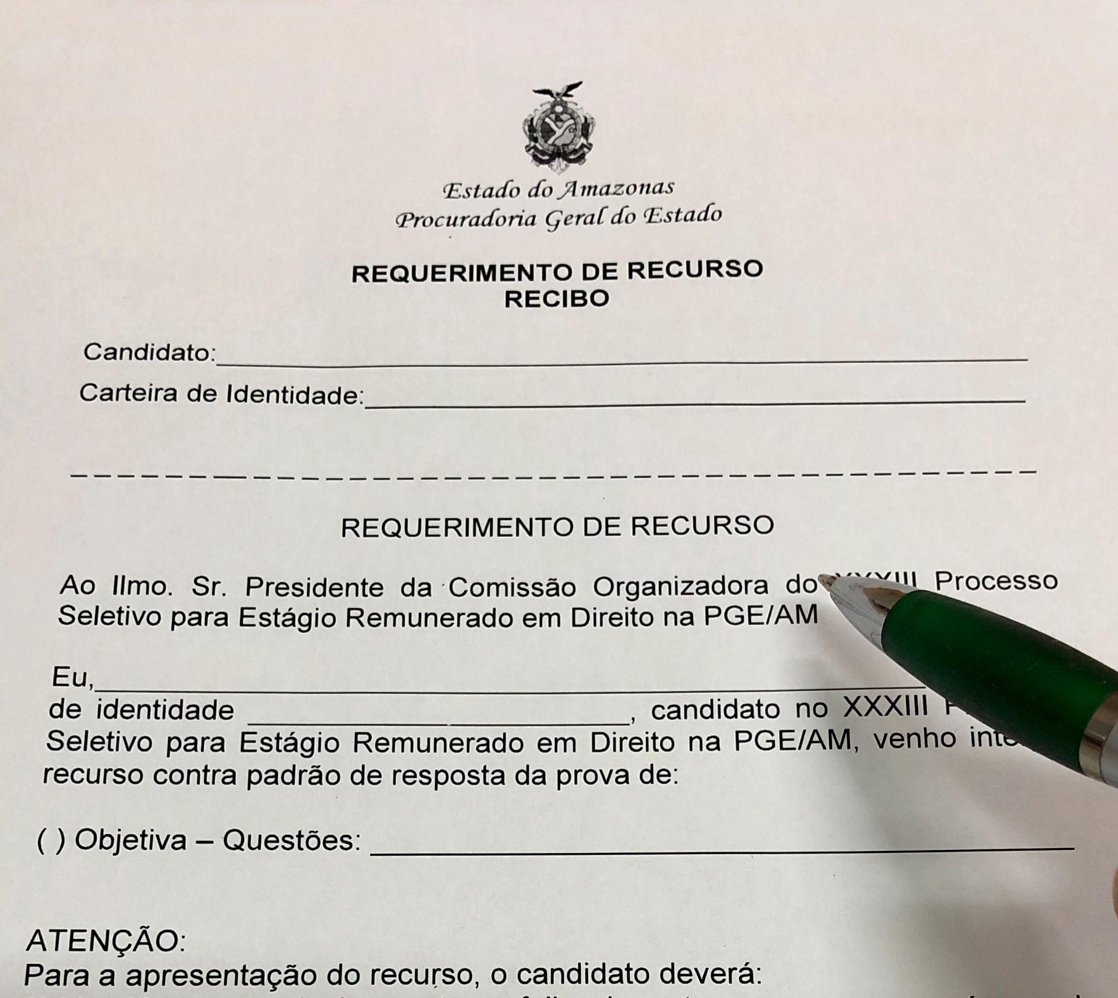 Prazo de interposição de recurso do processo seletivo para estágio em ... Prazo de interposição de recurso do processo seletivo para estágio em ...